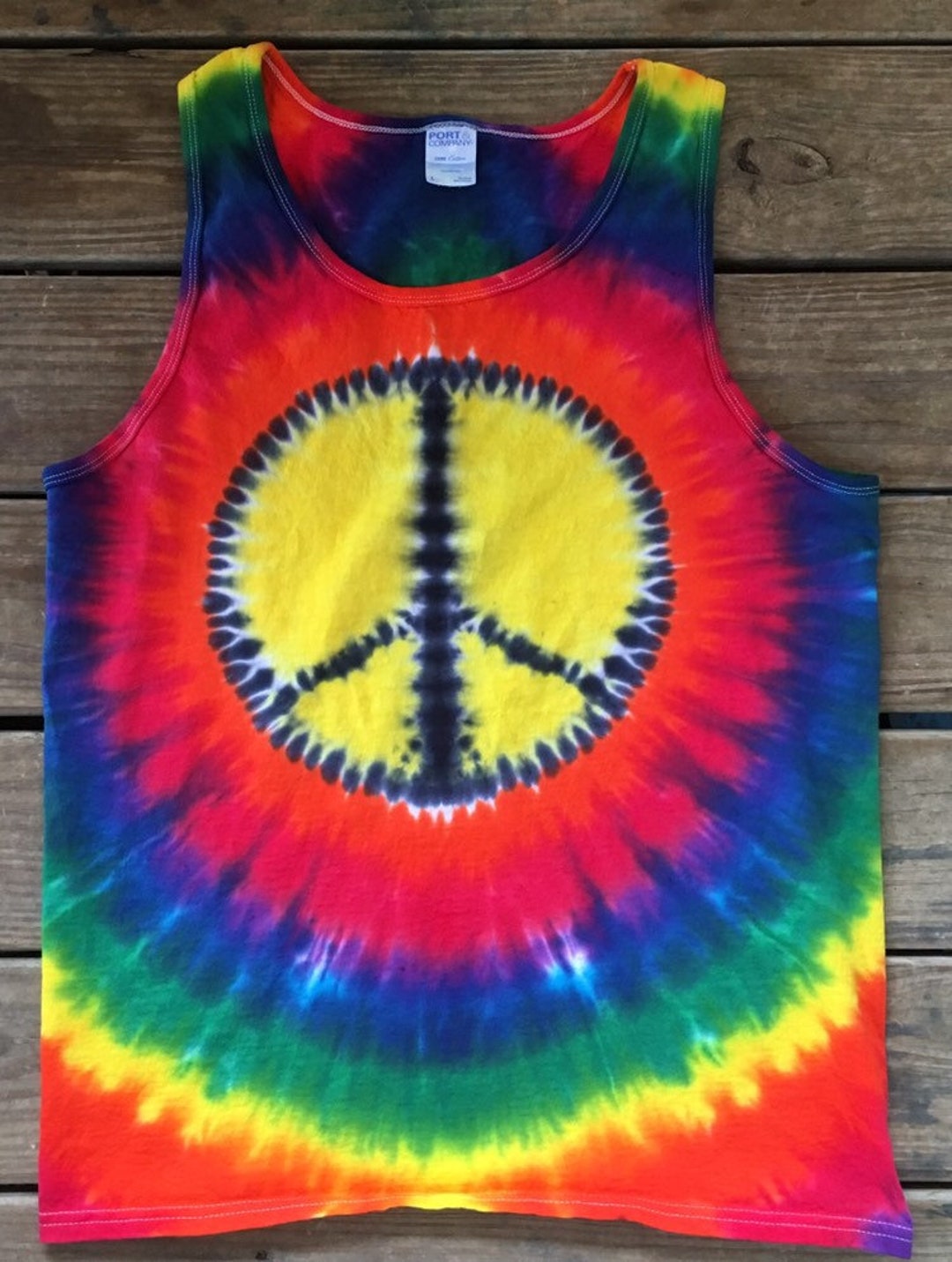 Peace Sign Tie Dye T-shirt Shirt Tye Die FREE SHIPPING - Etsy
