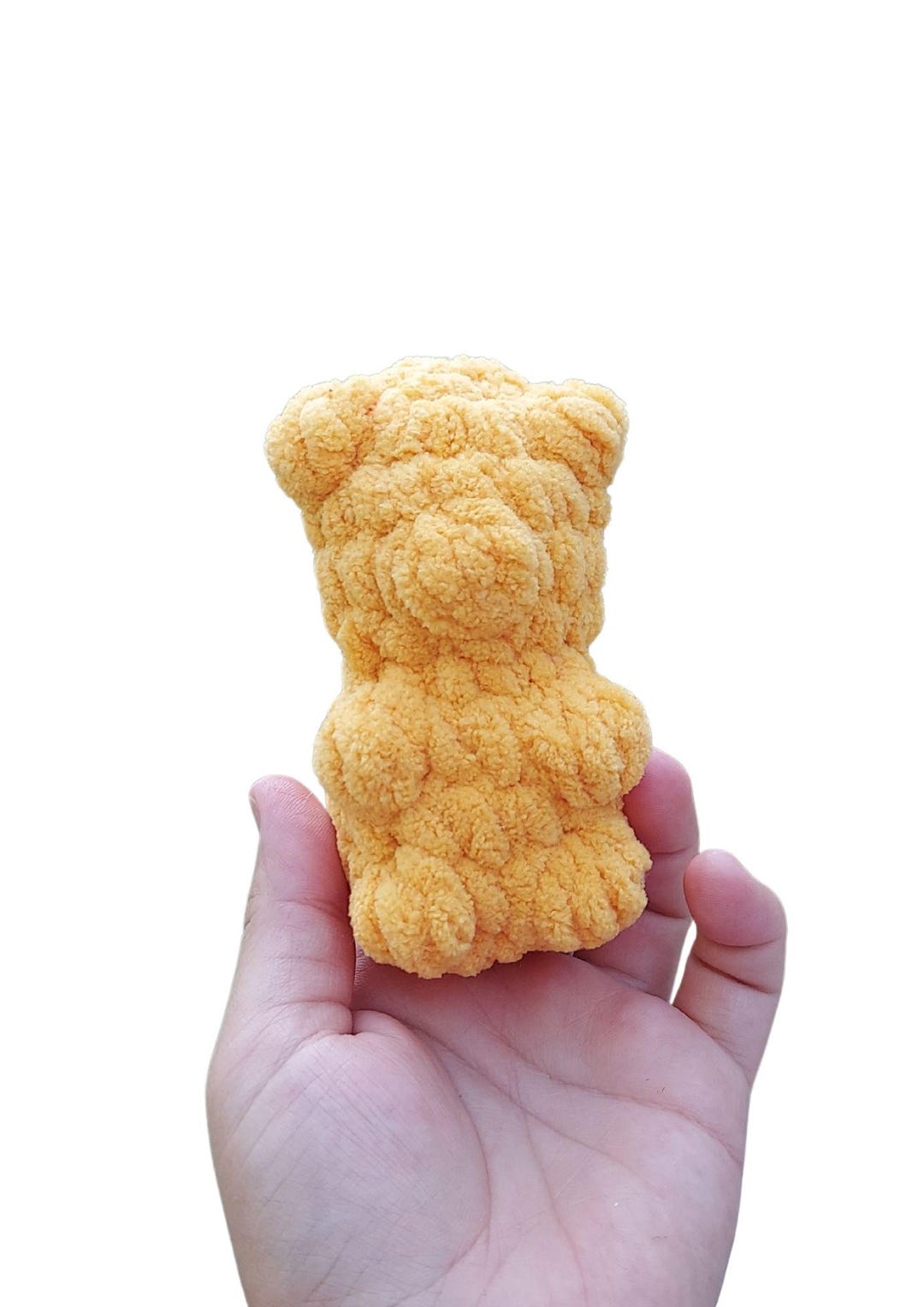 Crochet Gummy Bear Plush: Pocket Emotional Support Toy - Etsy