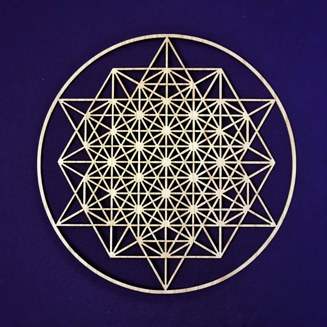 Wooden Sacred Geometry Stickers | Etsy