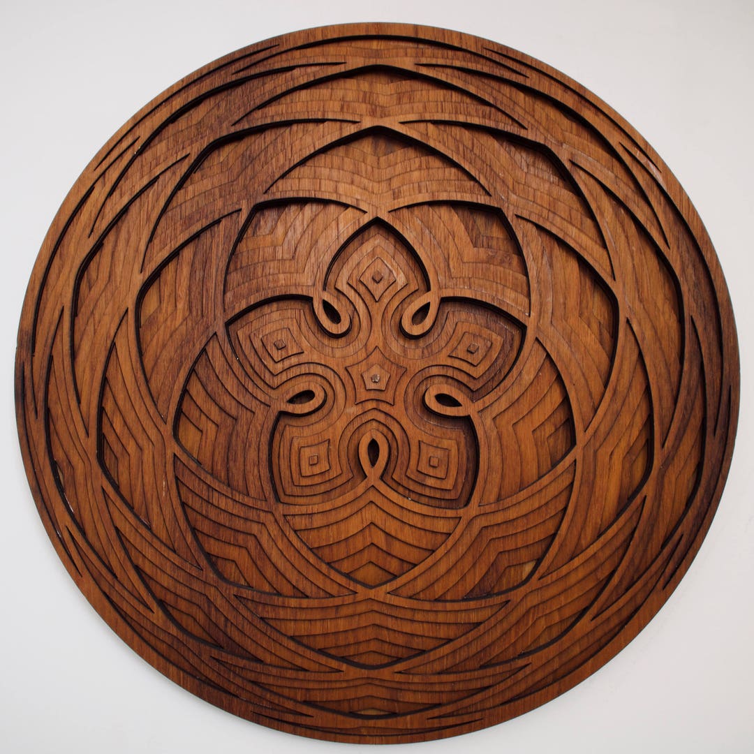 Rose of Venus | Sacred Geometry Wall Hanging | Astrology Orbit | Golden ...