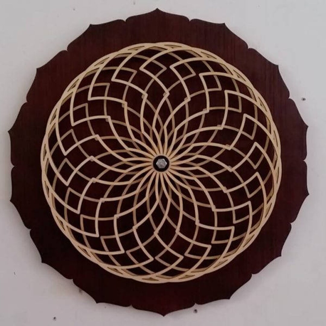 20- Fold Torus Spinner | Mandala | Kinetic Sculpture | Flower of Life ...
