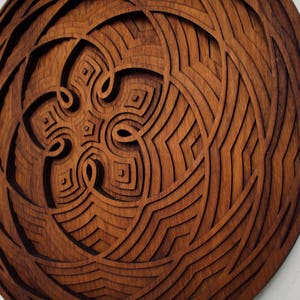Rose of Venus | Sacred Geometry Wall Hanging | Astrology Orbit | Golden ...