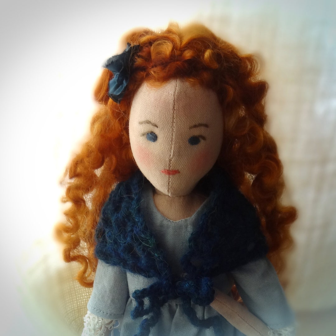 Heirloom Doll, Collectible Doll, Fiber Art Doll, Cloth Doll - Etsy