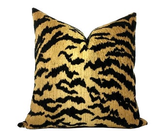 Tiger Print Pillows | Etsy