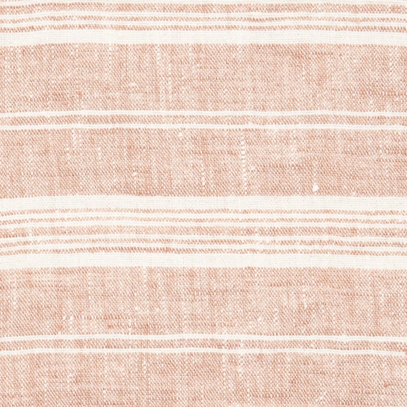 Rosy Pink Boho Pillow Cover Linen Farmhouse Vintage - Etsy