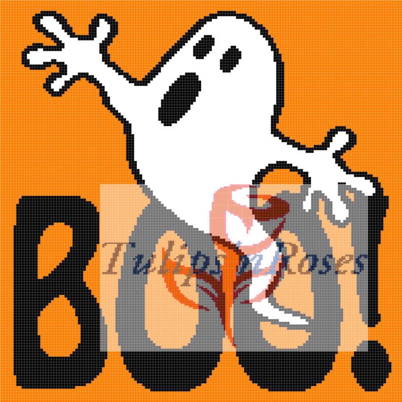 Halloween Ghost Graph | Etsy