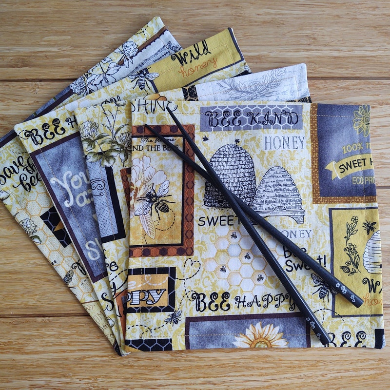 Bee Napkins - Etsy
