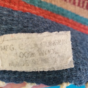 MEXICAN WOOL RUG 22 X 42 Oaxacan Wool Rug Zapotec Rug Handwoven Wool ...