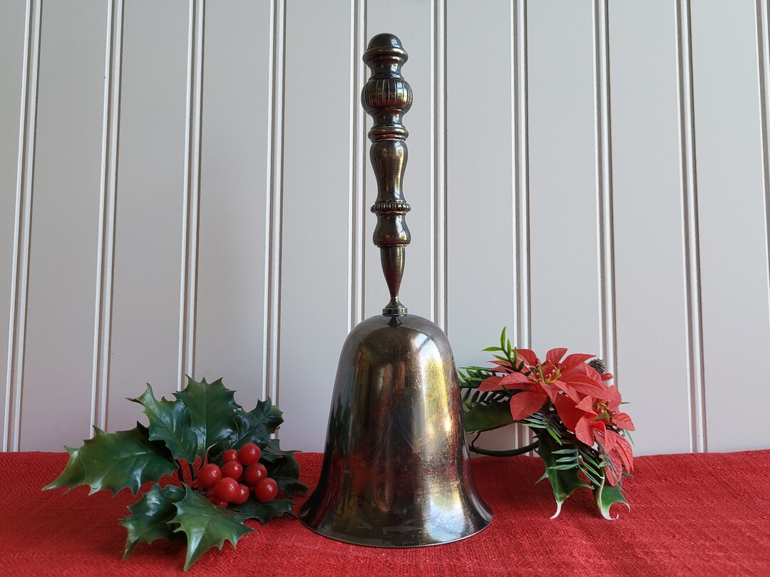 SILVER HAND BELL Vintage Silver Plate Bell Italian Bell Silver Bell - Etsy