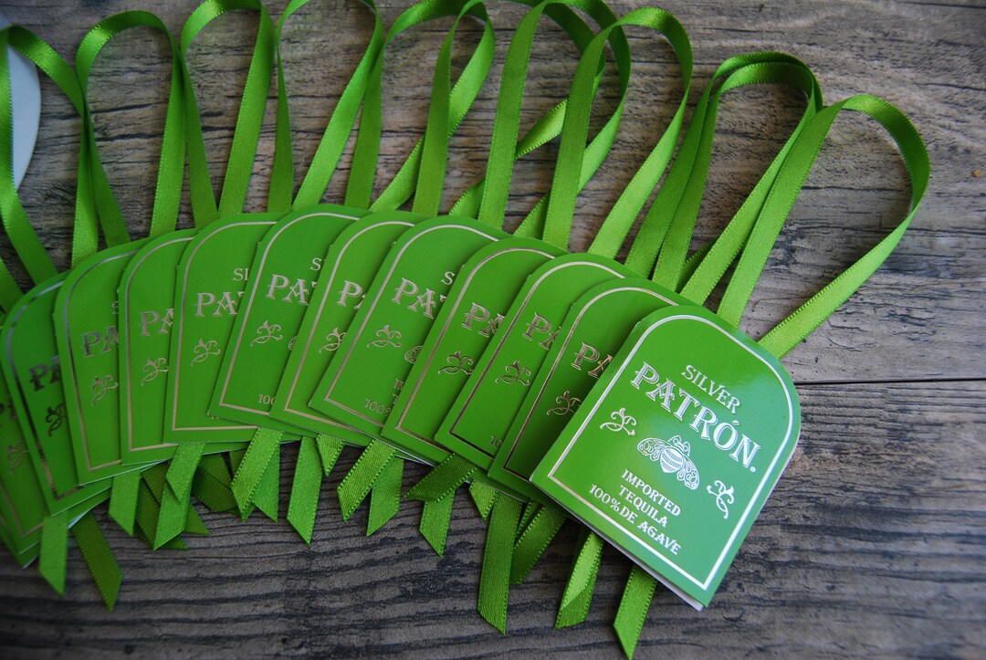 Patron Tequila LABELS Patron Tags Crafts DIY Projects - Etsy Australia