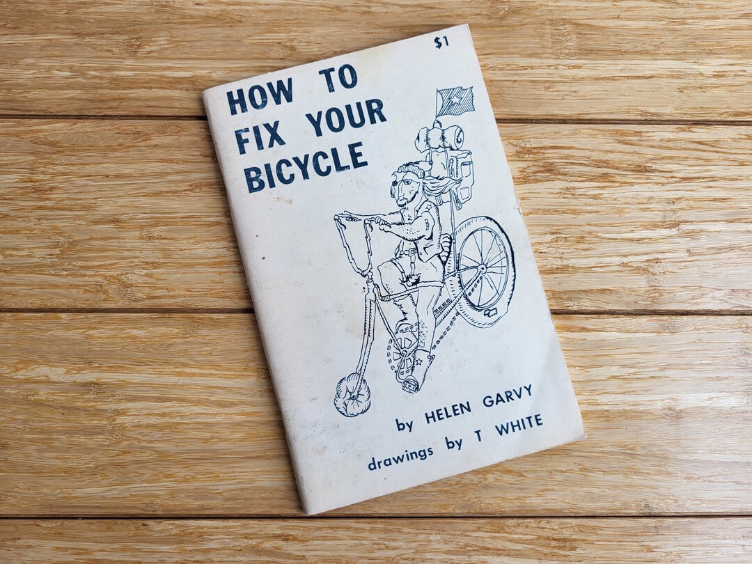 How to Fix Your Bicycle Vintage Bicycle Repair Manual DIY - Etsy