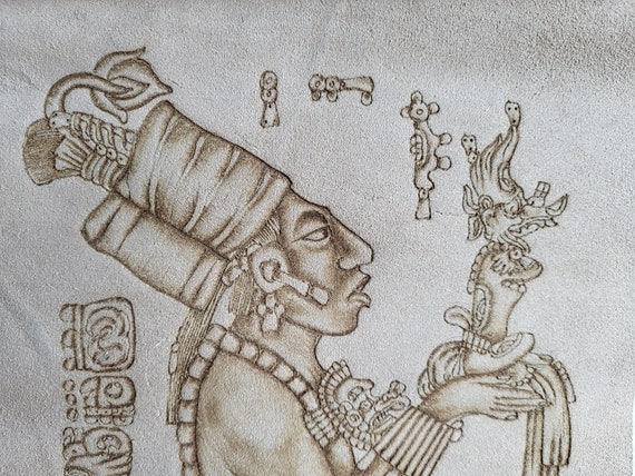 Mayan People Drawings