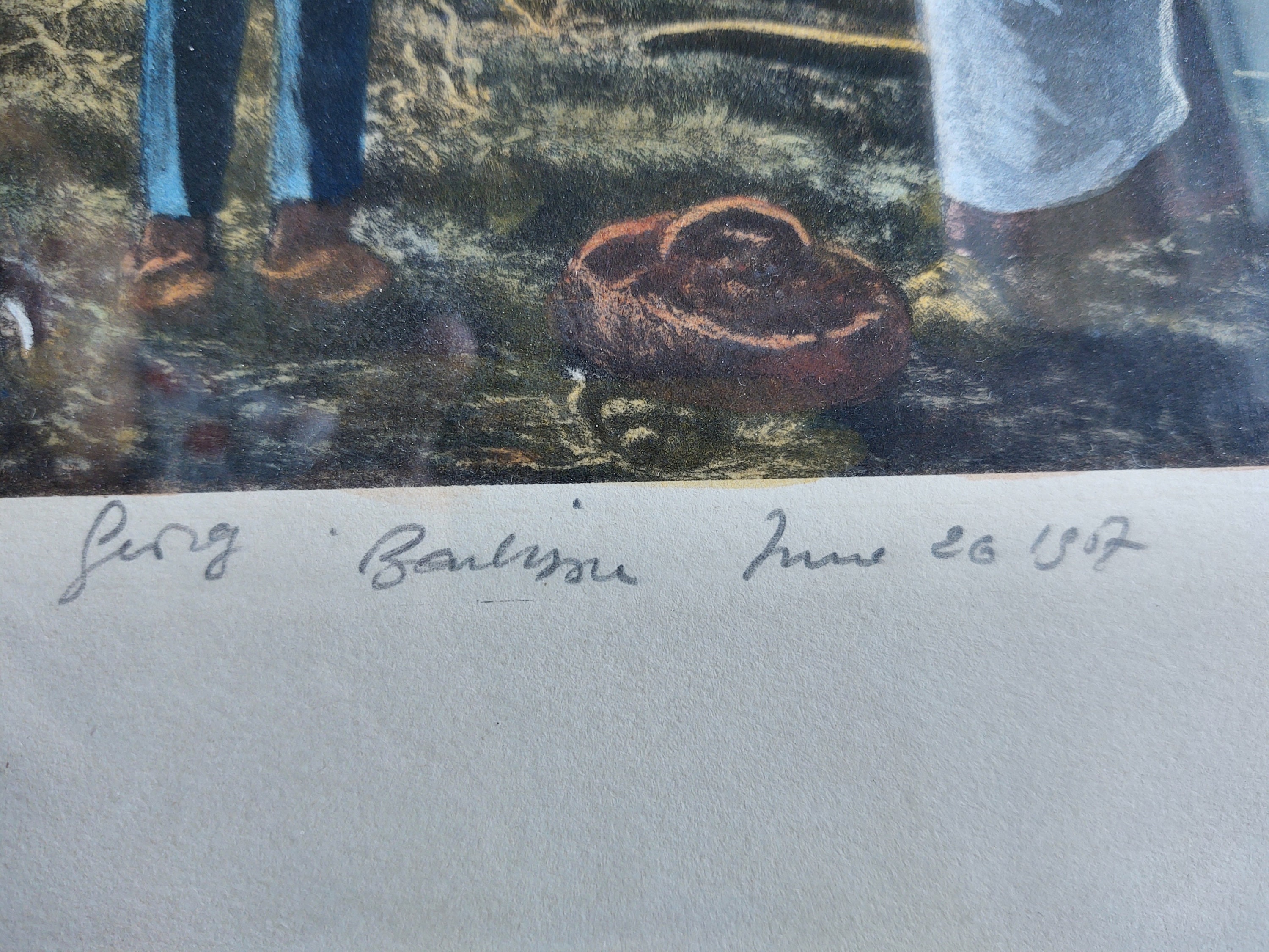 Jean-francois Millet THE ANGELUS Signed Lithograph 1907 Millet | Etsy