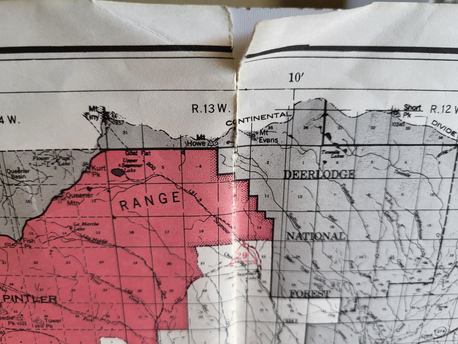1976 Montana Forest Service Map: Beaverhead National Forest - Etsy