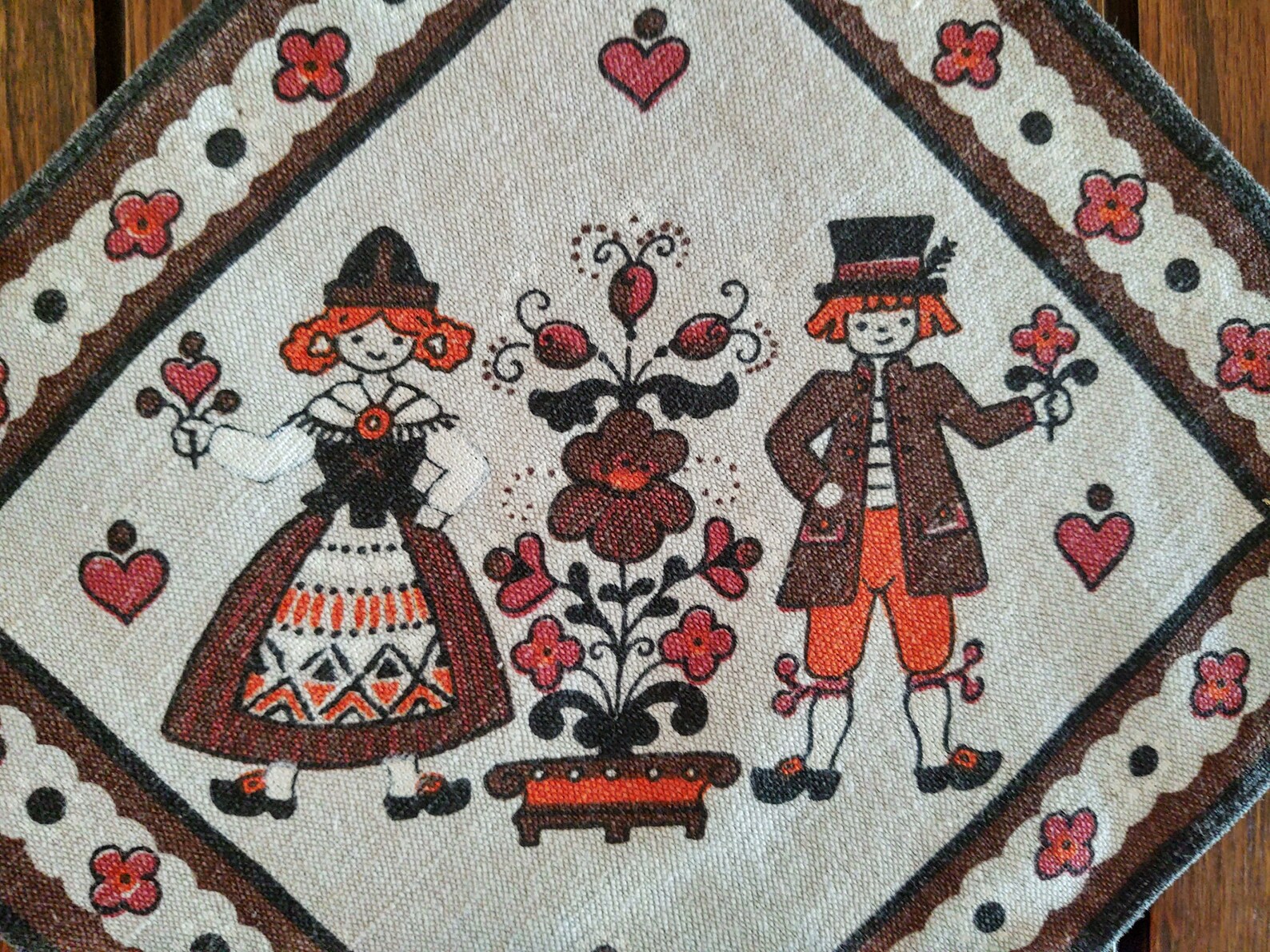 SWEDISH TABLE LINEN Small Scandinavian Table Mat Sweden - Etsy