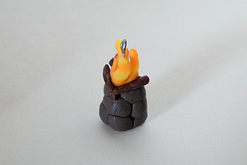 Elijah's Altar -- Miniature Polymer Clay Jesse Tree Ornament - Etsy