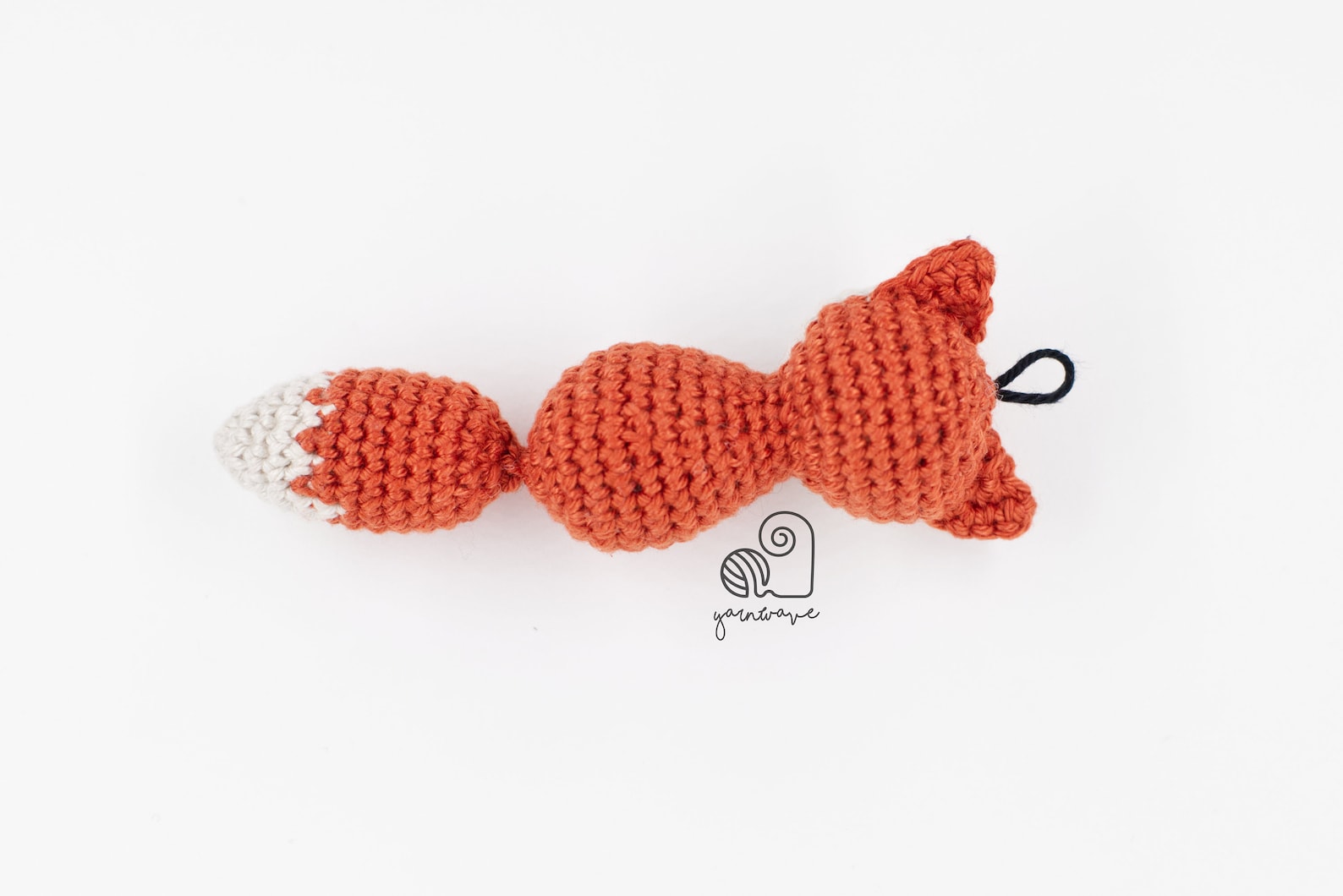 CROCHET PATTERN Fox Keychain Ornament Crochet Amigurumi | Etsy