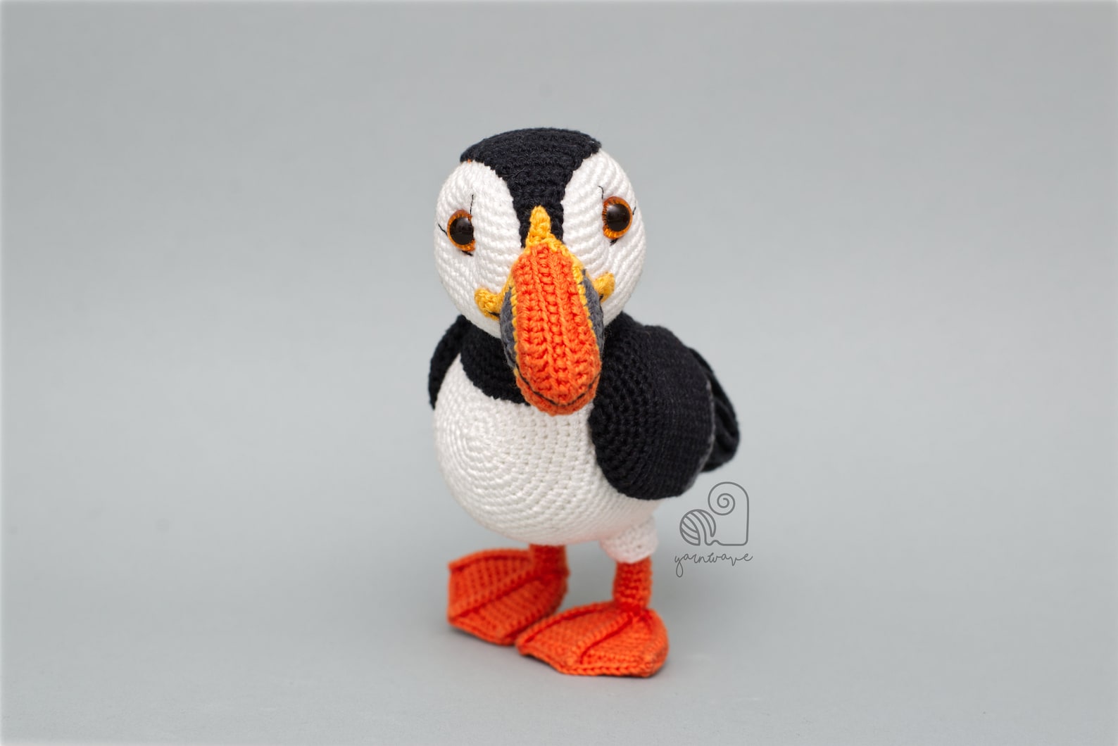 CROCHET PATTERN Peppe the Puffin Crochet Amigurumi Stuffed - Etsy