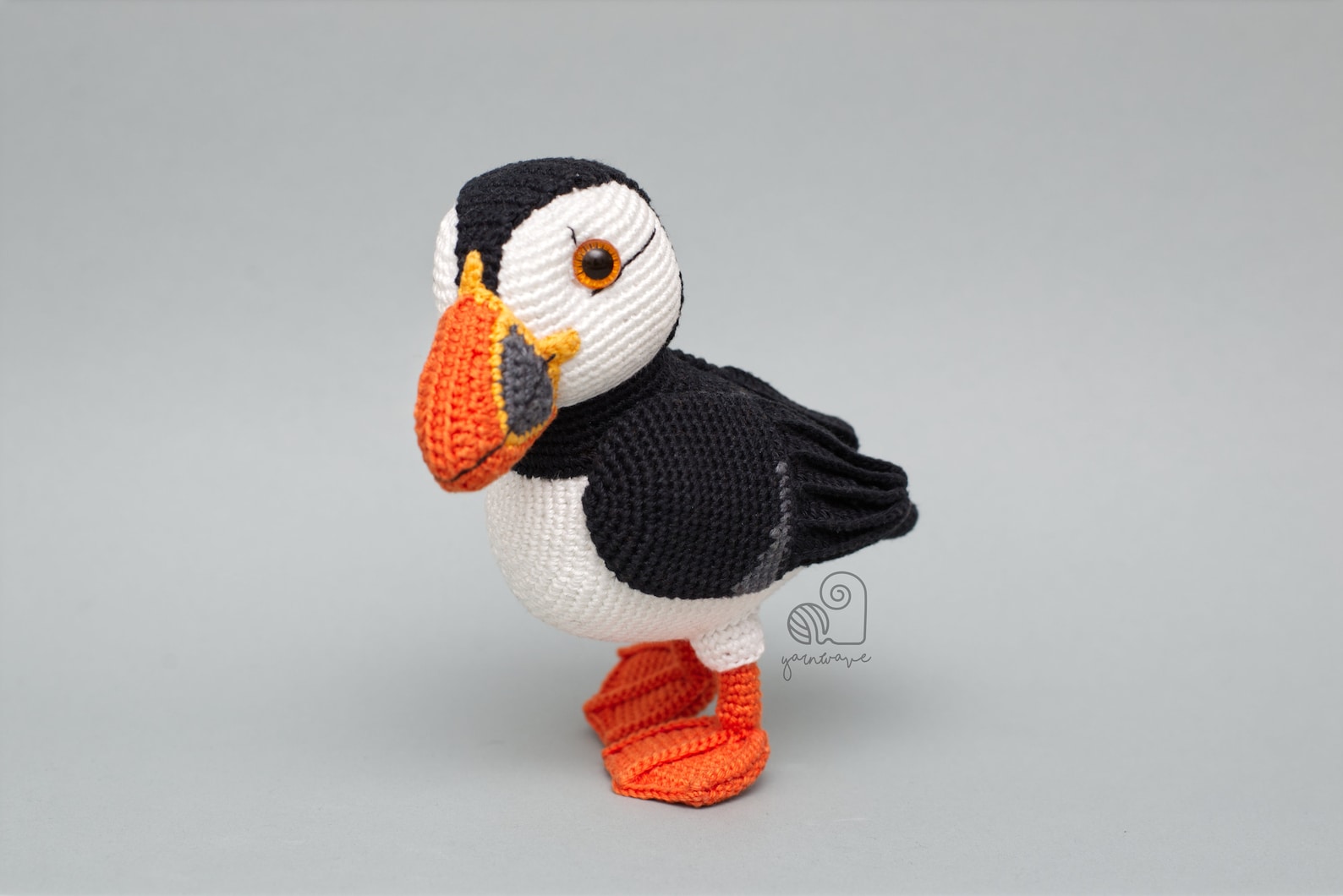 CROCHET PATTERN Peppe the Puffin Crochet Amigurumi Stuffed - Etsy