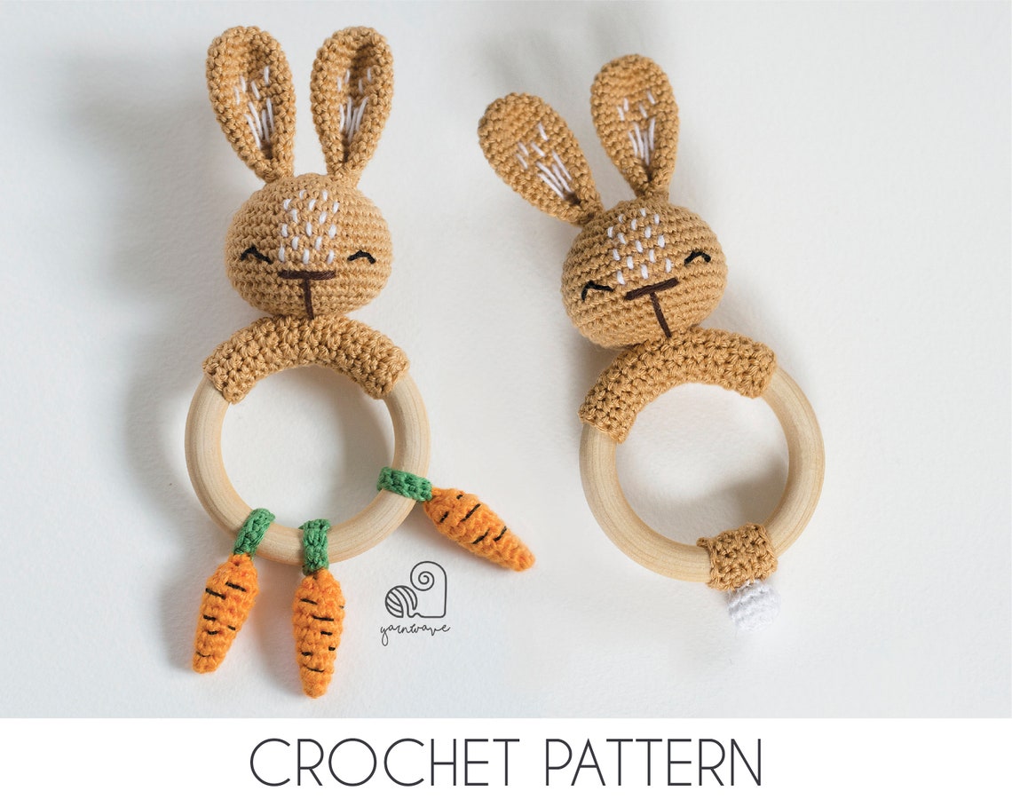 CROCHET PATTERN Rupert the Rabbit Crochet Amigurumi Bunny | Etsy