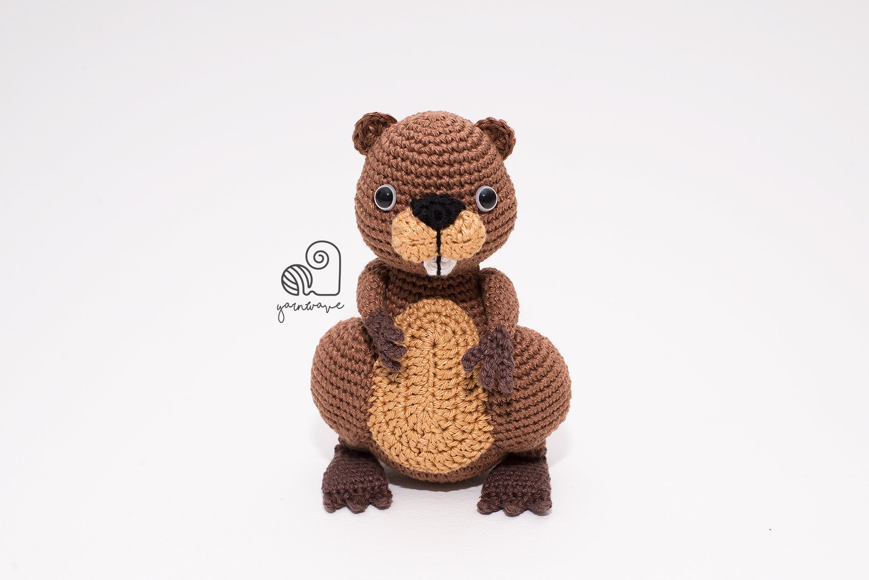 CROCHET PATTERN Barkley the Beaver Crochet Amigurumi Stuffed - Etsy