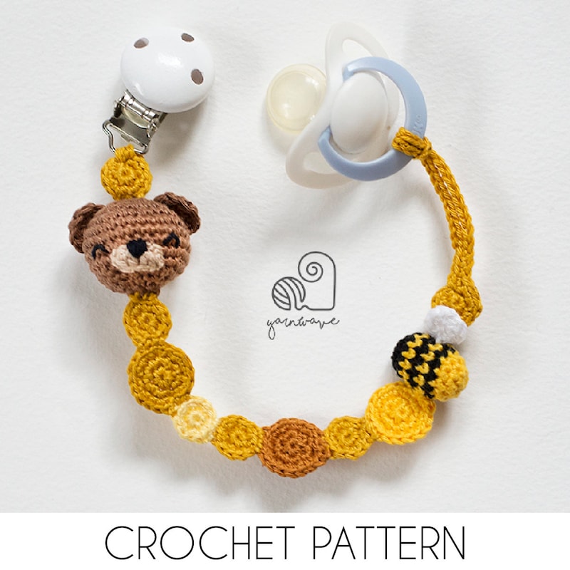 Crochet Pacifier - Etsy