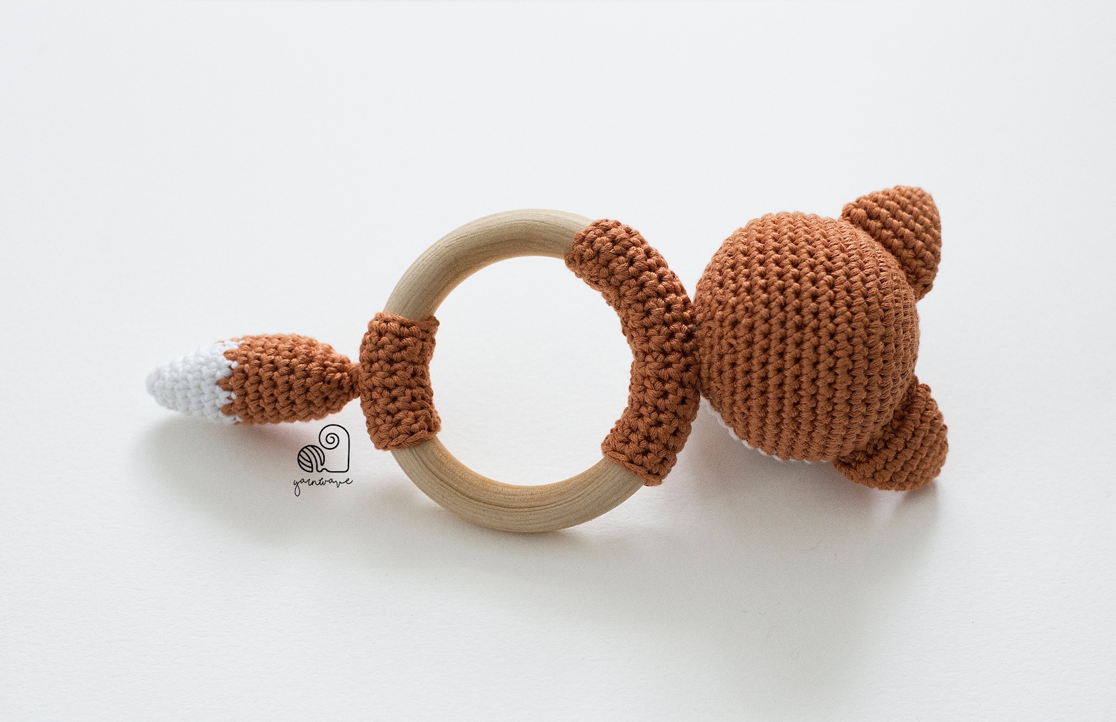 CROCHET PATTERN Lucy the Fox Crochet Amigurumi Rattle Teether - Etsy Canada