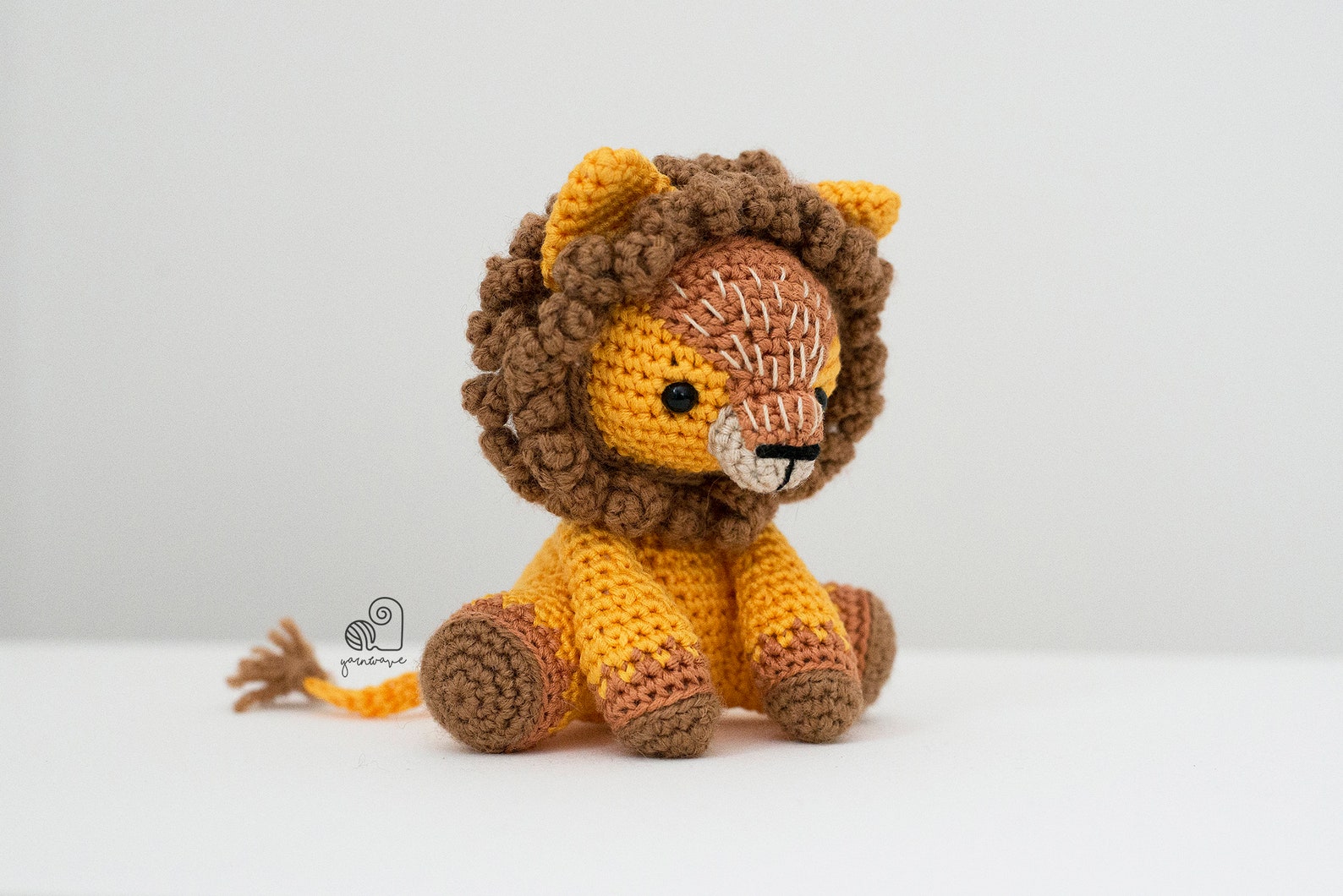 CROCHET PATTERN Leo the Lion Crochet Amigurumi Stuffed Safari | Etsy
