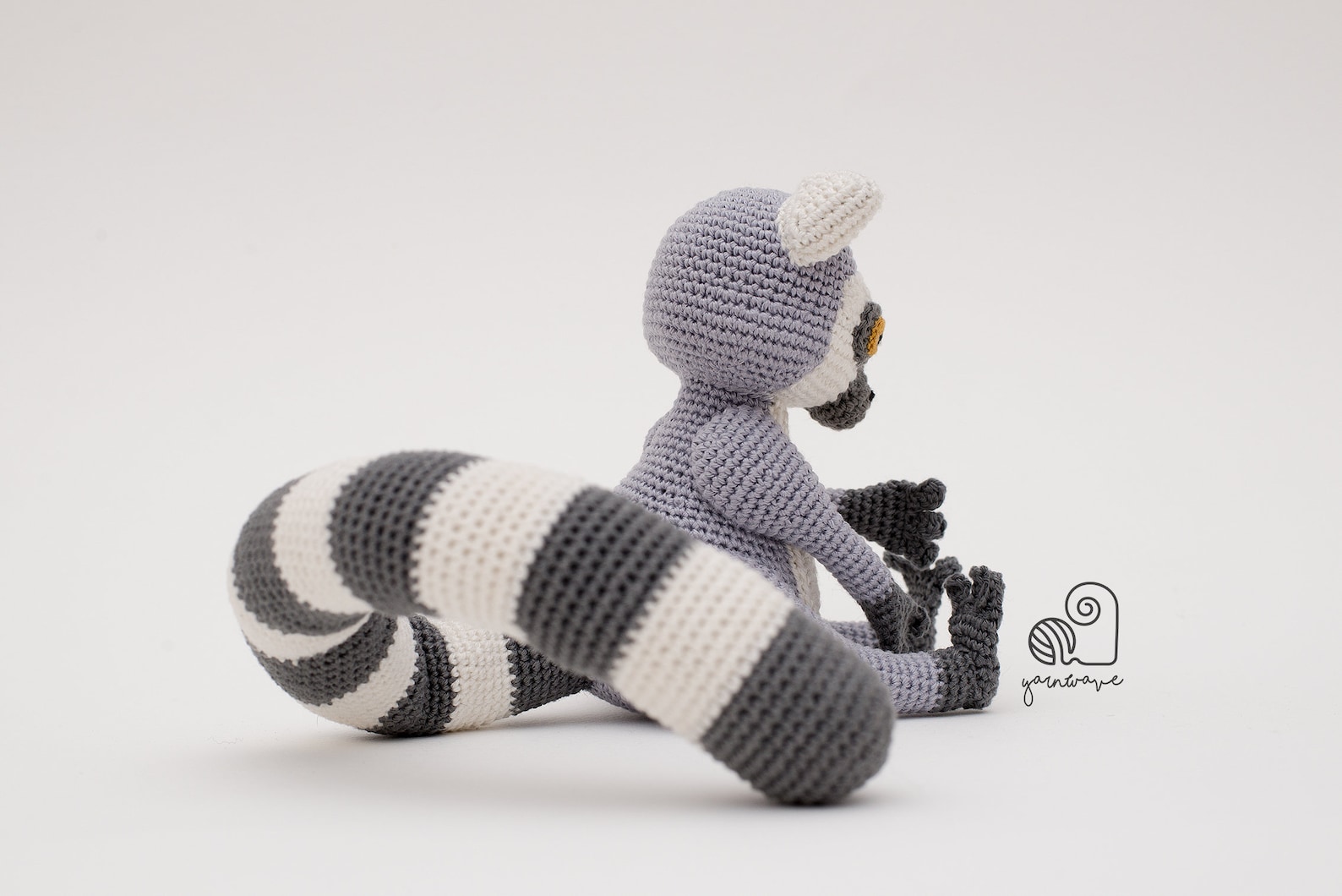 CROCHET PATTERN Lester the Lemur Crochet Amigurumi Stuffed - Etsy