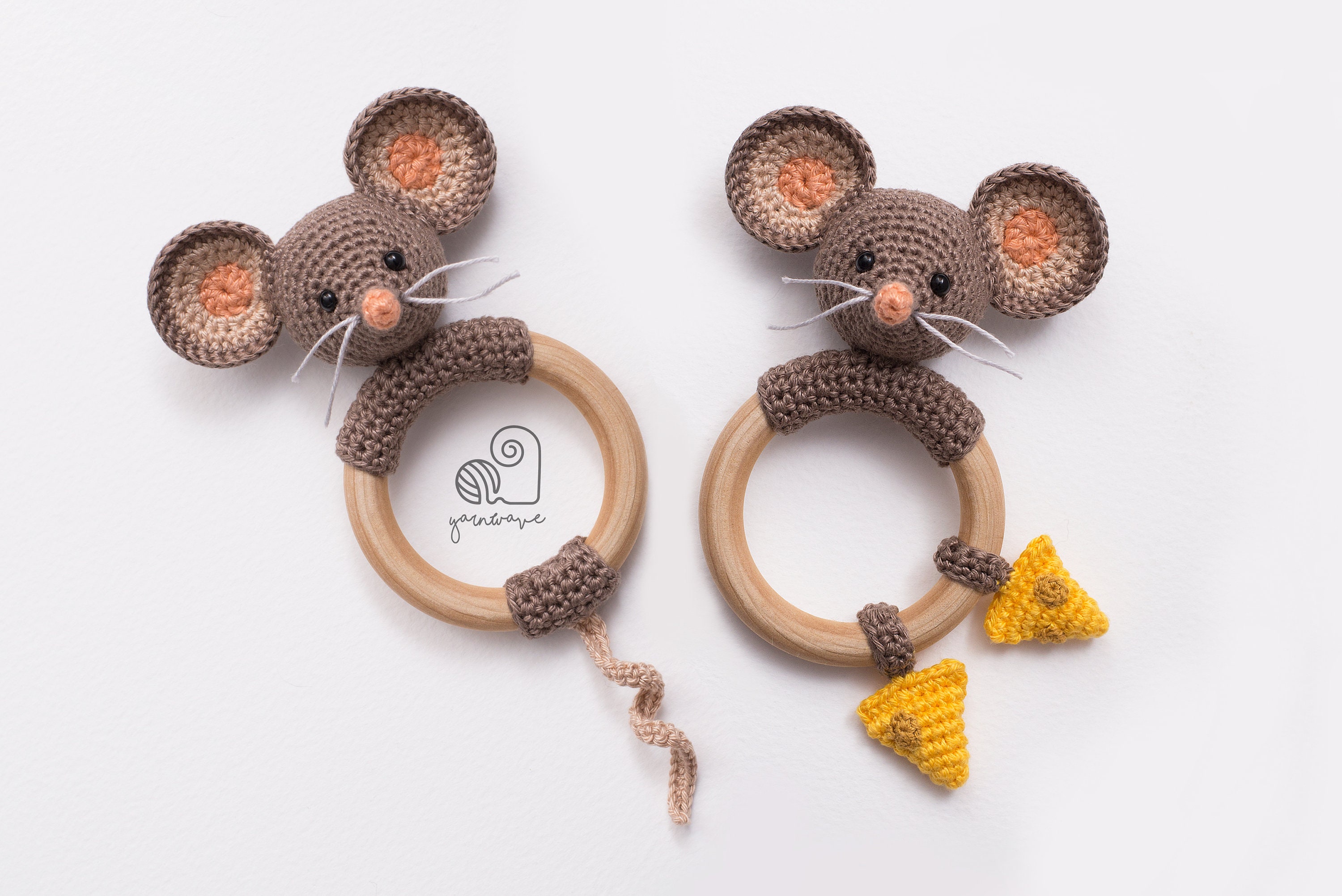 CROCHET PATTERN BUNDLE Max the Mouse Crochet Baby Shower Gift Set of ...