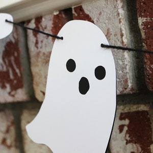 Halloween Ghost Banner - Halloween Decor - READY TO SHIP - Etsy