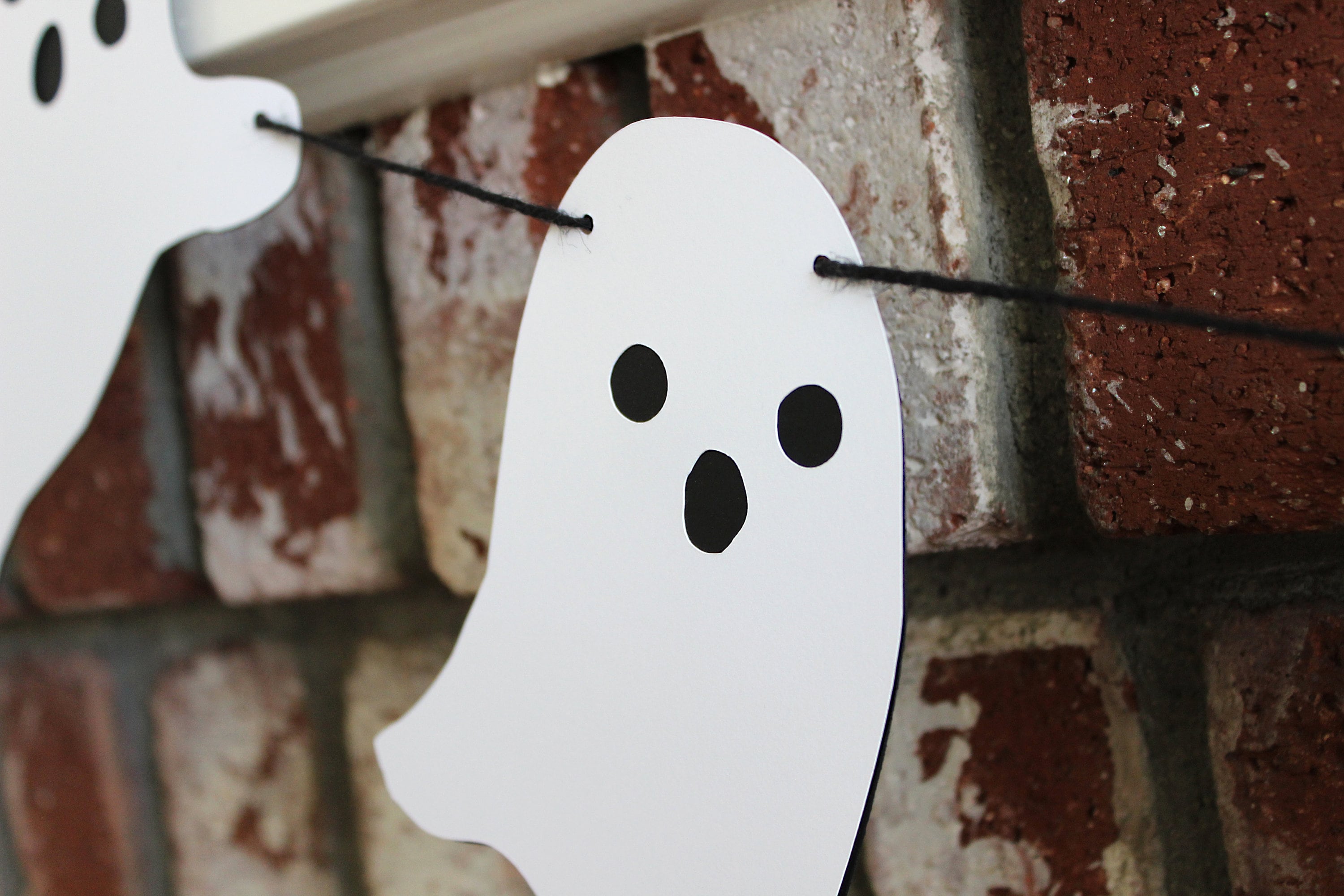 Halloween Ghost Banner - Halloween Decor - READY TO SHIP - Etsy