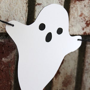 Halloween Ghost Banner - Halloween Decor - READY TO SHIP - Etsy