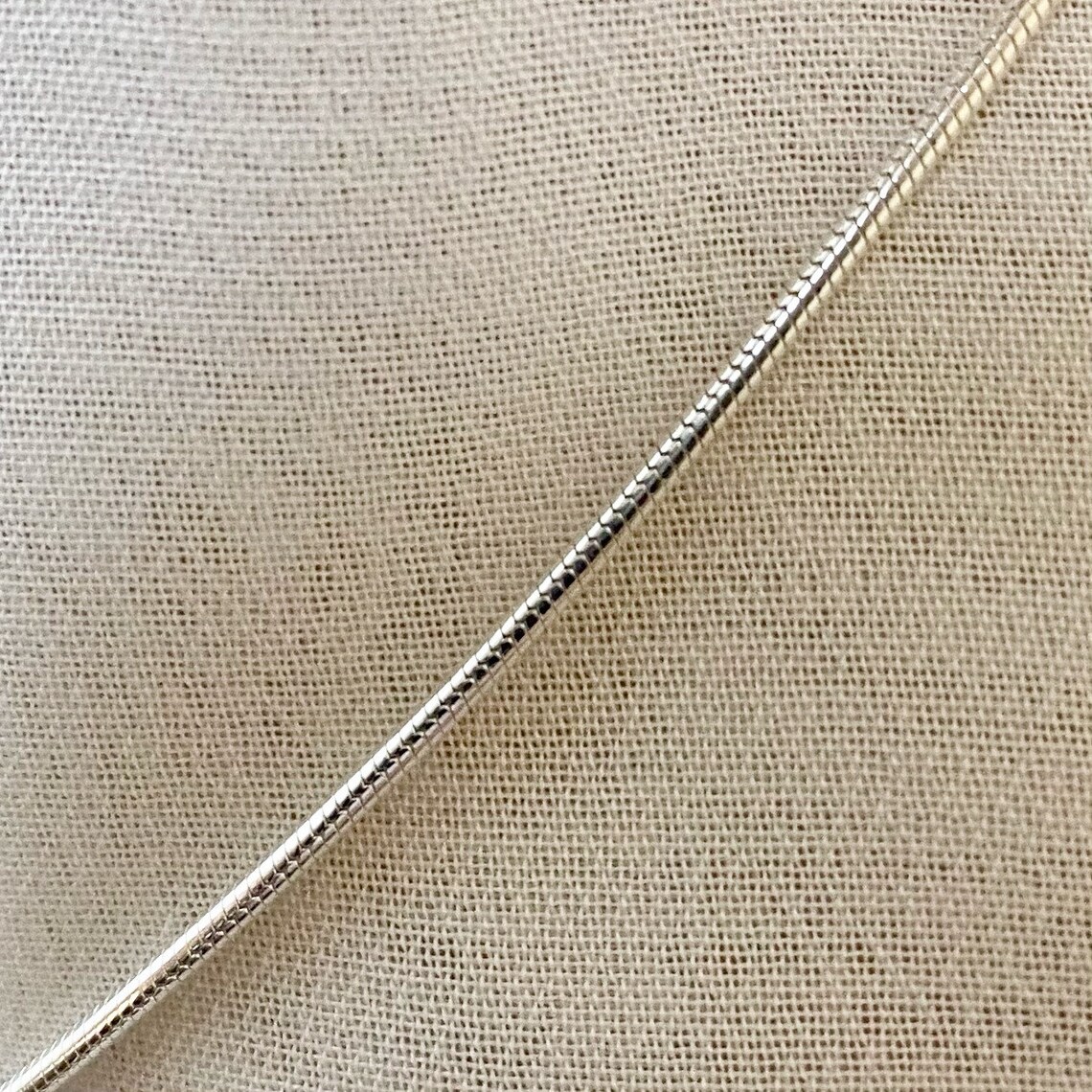 925 Sterling Silver Snake Chain Super Durable Pick | Etsy