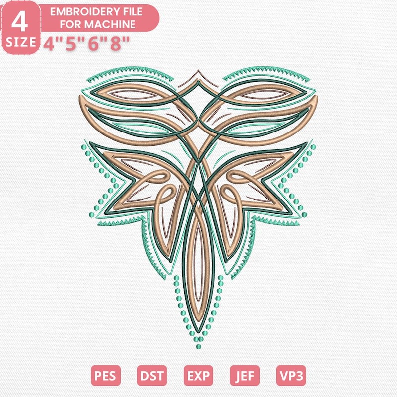 Tribal Design Applique - Etsy