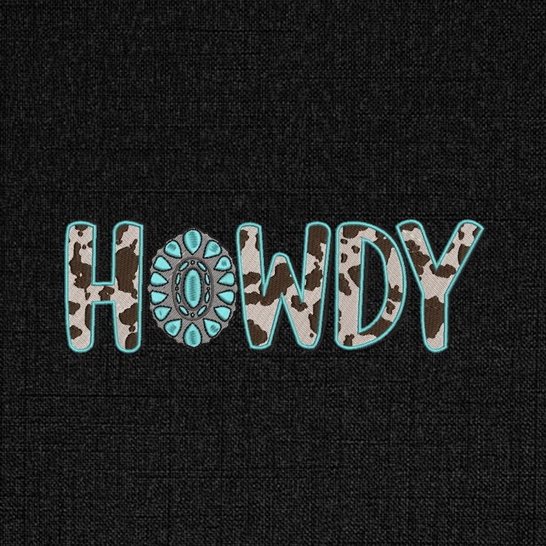 Aztec Howdy Embroidery Design, Western Style Machine File, Rustic ...