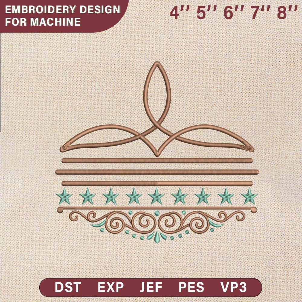 Aztec Design for Machine Embroidery, Tribal Pattern Stitch, 5 Sizes - Etsy