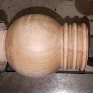 CUSTOM Wood Turned Handmade Bed Post Finial Topper - Etsy