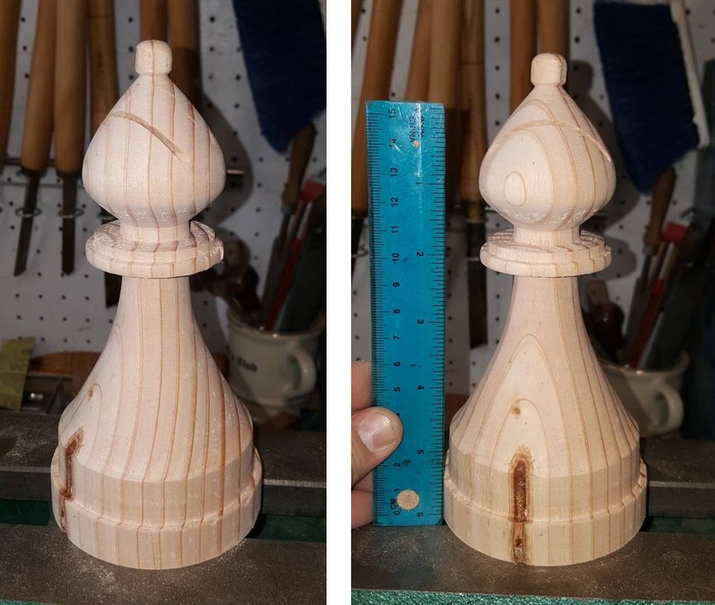 Custom Hand Made Chess Pieces OVERSIZE AVAILABLE - Etsy