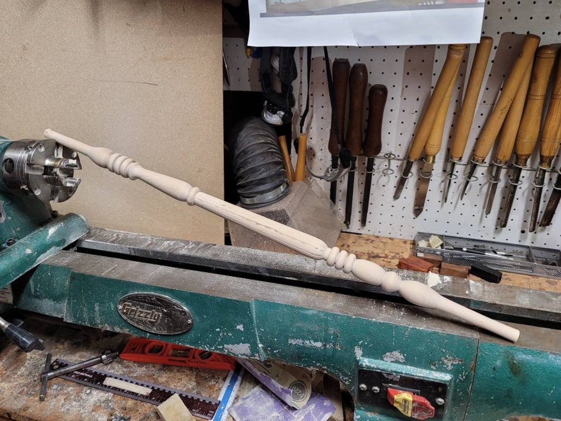 Wood Chair Back Spindle Spoke Replacement Kitchen Repair - Etsy