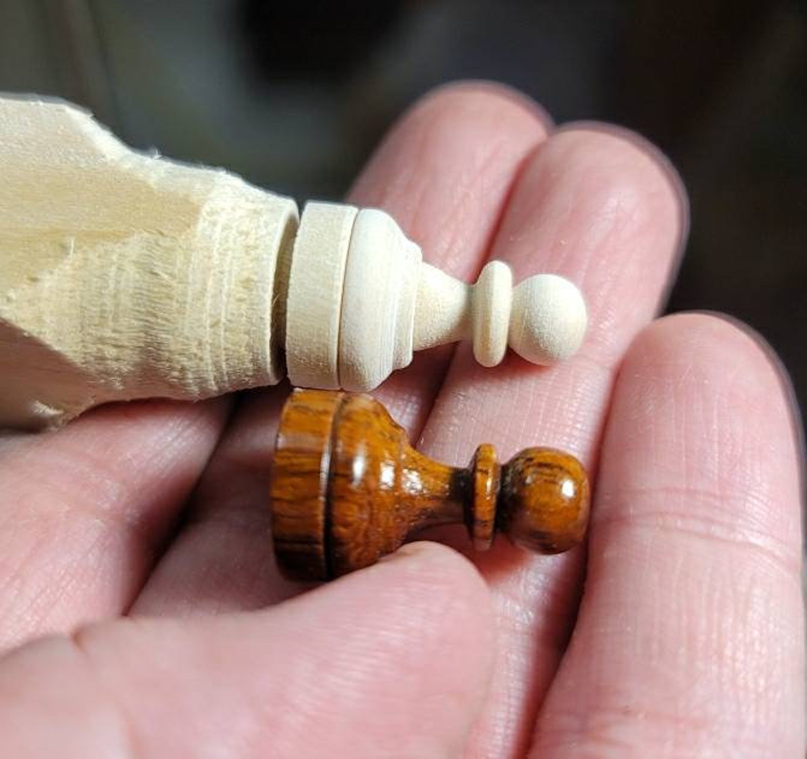 Custom Hand Made Chess Pieces - OVERSIZE AVAILABLE - Etsy
