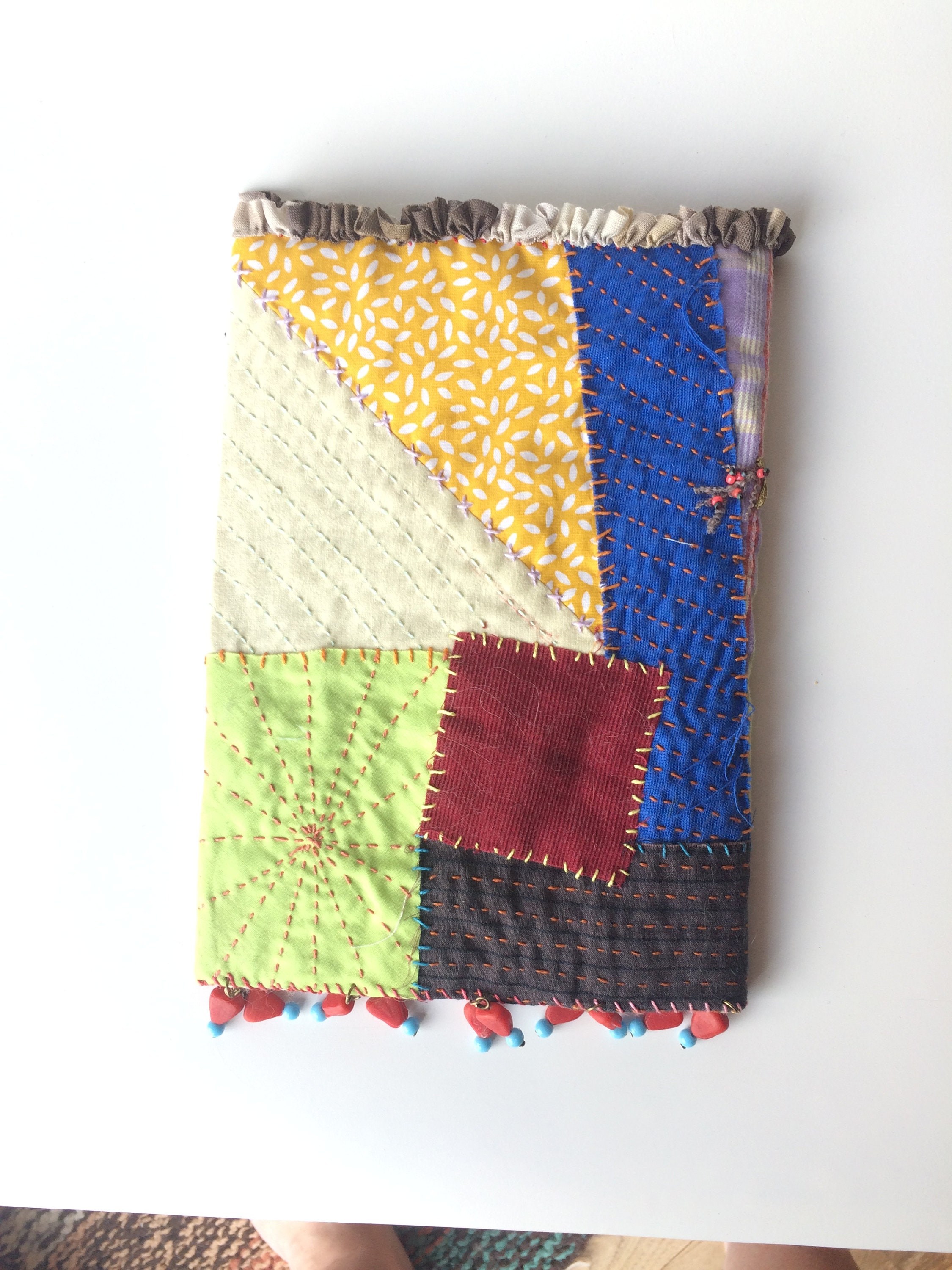 Couverture patchwork - accessoires bujo - protège carnet - Etsy France