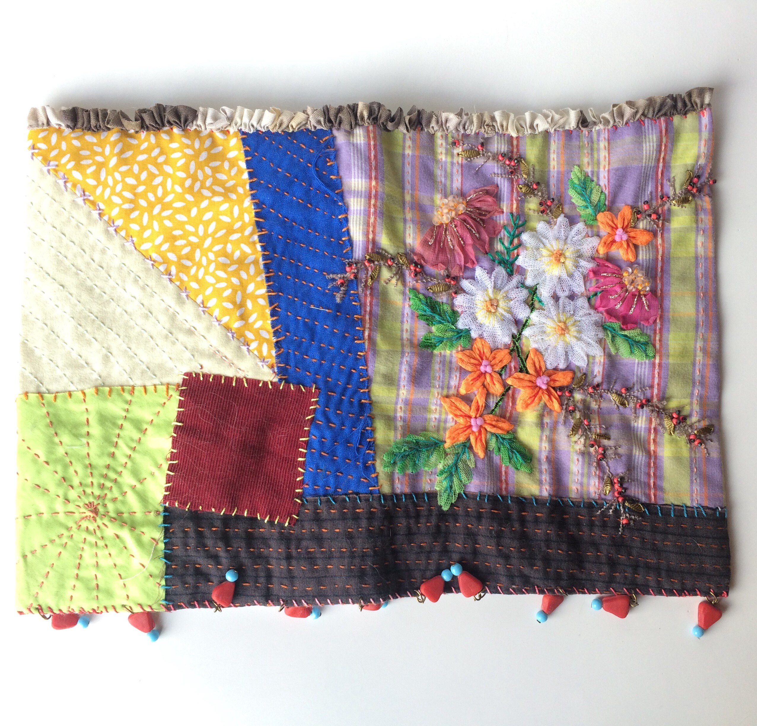 Couverture patchwork - accessoires bujo - protège carnet - Etsy France