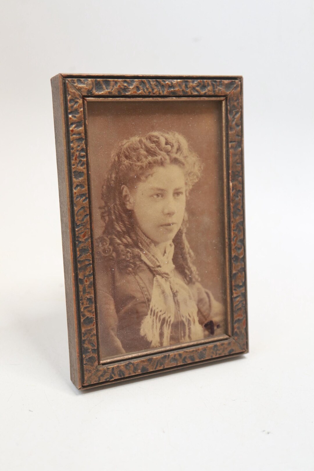 Antique Wood Standing Picture Frame - Rectangular Picture Frame - Art ...