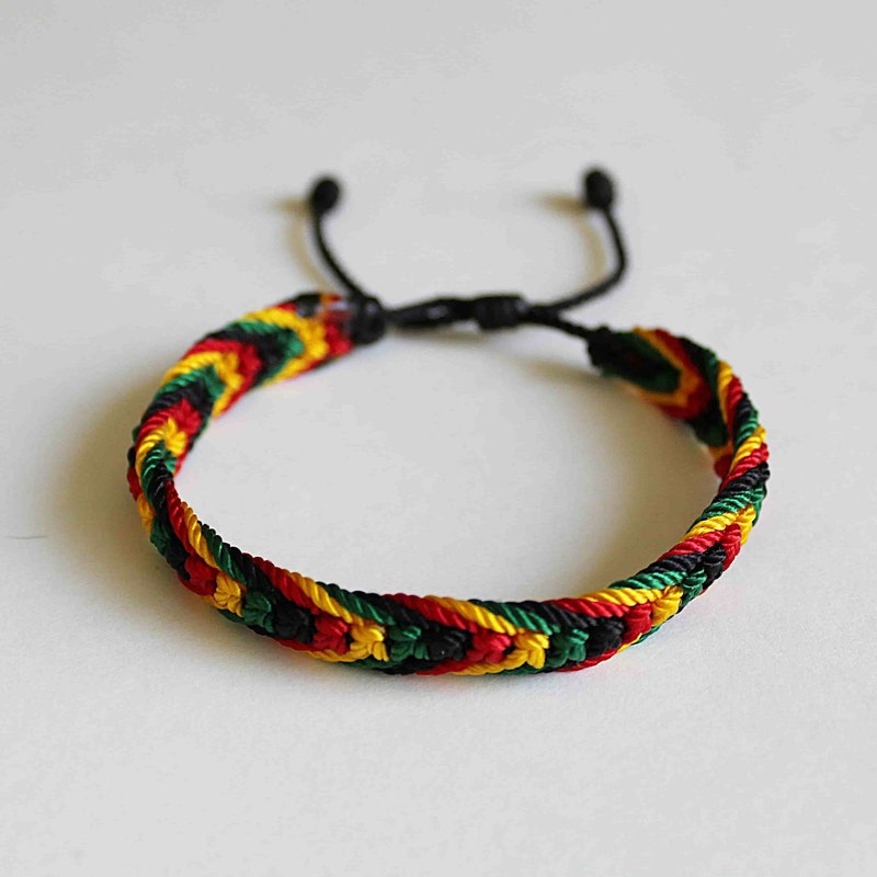 Rasta Bracelet - Etsy