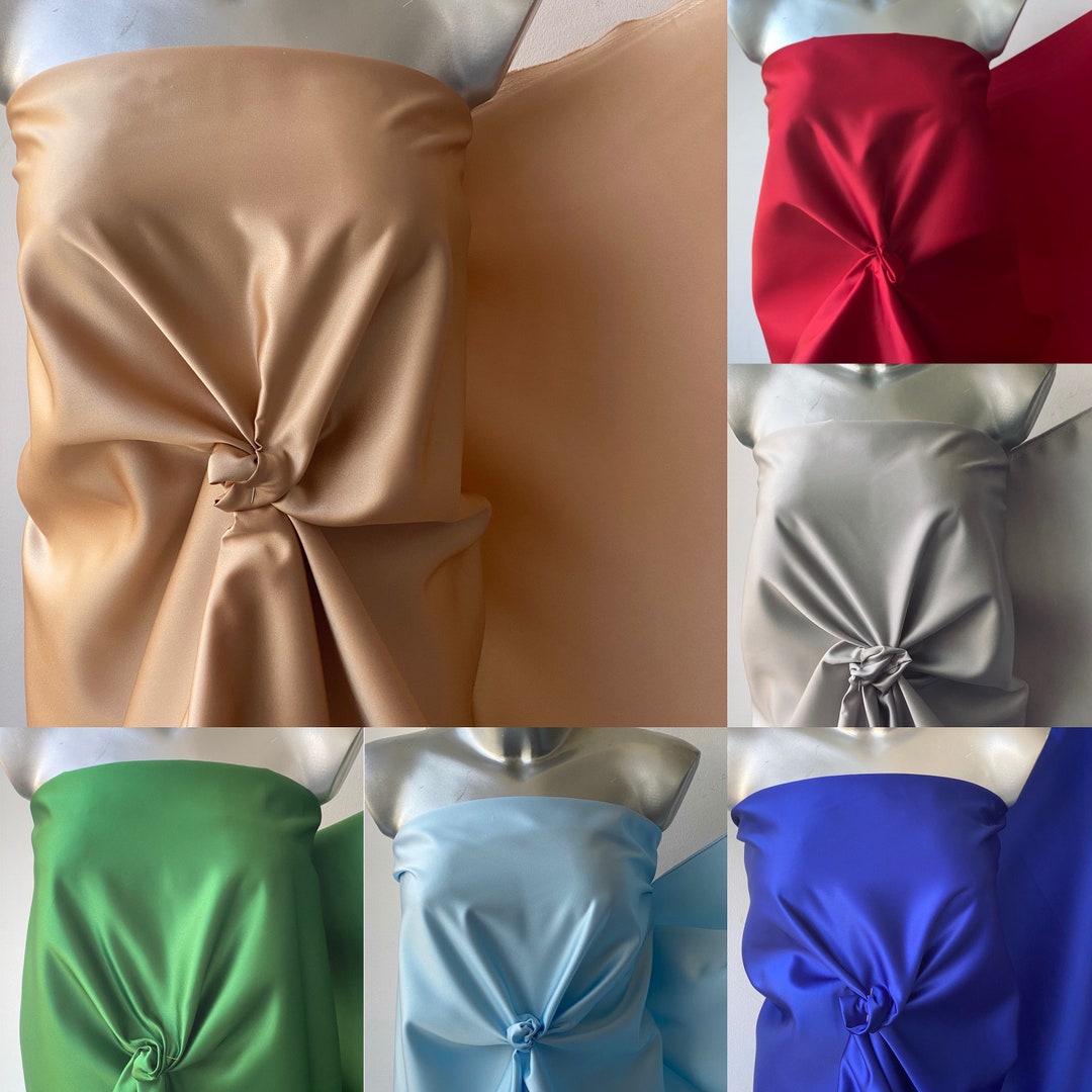 Duchess Satin, Polyester Duchess Satin, Semi Soft 140g per Square Meter ...