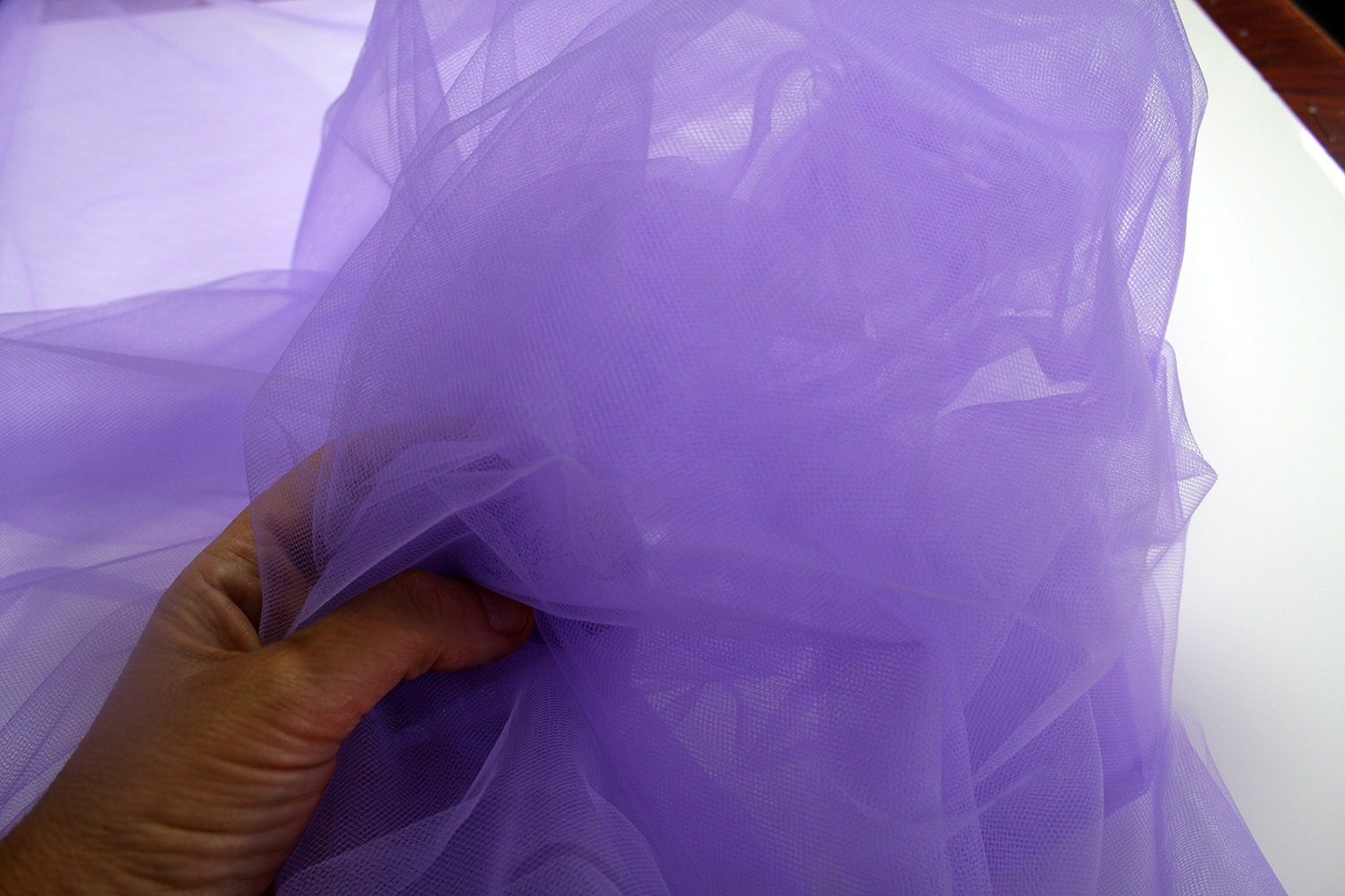 Purple Tulle fabric Netting under skirting Tutus Skirts | Etsy