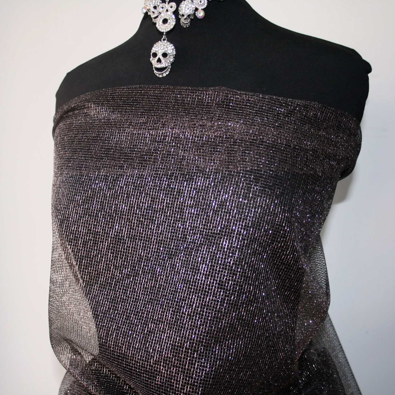 Metallic brown Tulle Fabric Netting Tutus Skirts veils | Etsy