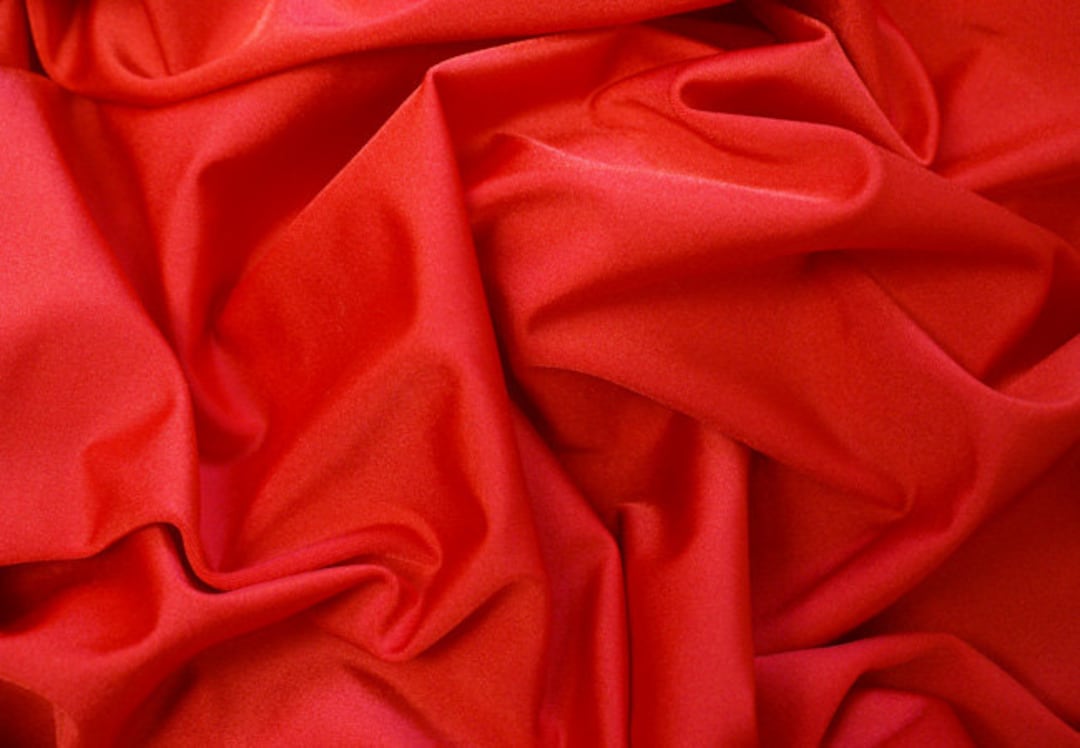 Red Stretch Costume Fabric, Four Way Stretch, Polyamide Elastane Fabric ...