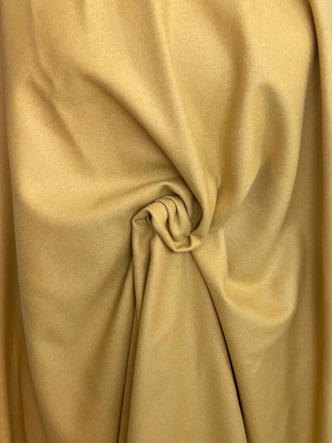Melton Wool Fabric Gold Yellow Mustard Colour Pure Wool Coat Overcoat ...